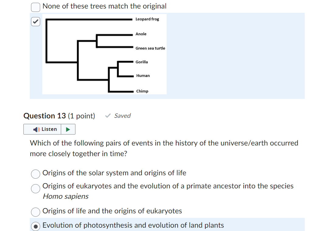 Solved Which of the following is true of systematics and its | Chegg.com