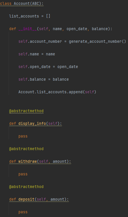 Solved lass CheckingAccount (Account): | Chegg.com
