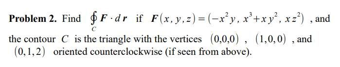 Solved Solve the following problems using the Stokes | Chegg.com