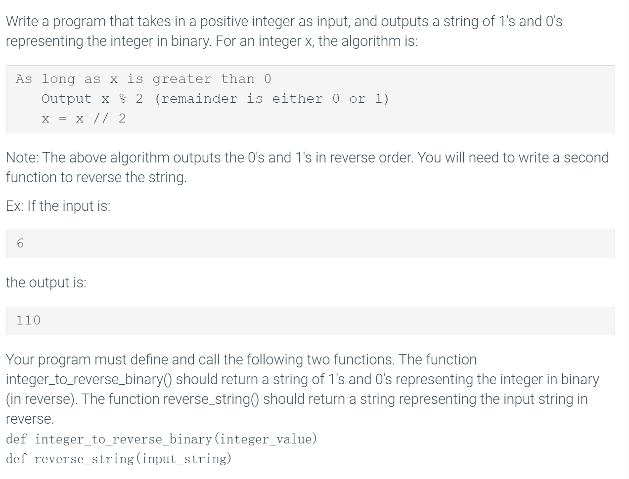 Solved Write A Program That Takes In A Positive Integer A