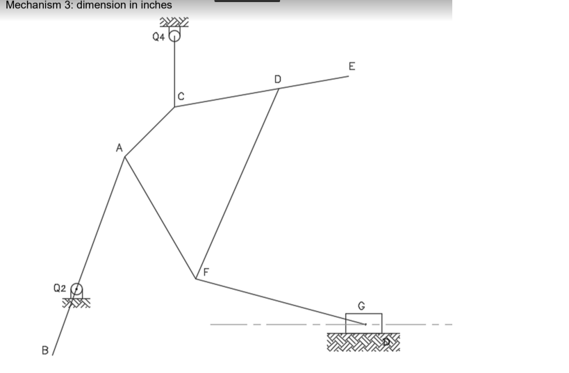 Solved The Instantaneous Angular Velocity of Crank Q2A is | Chegg.com
