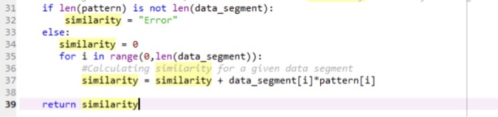 The pattern detection problem In this assignment, | Chegg.com