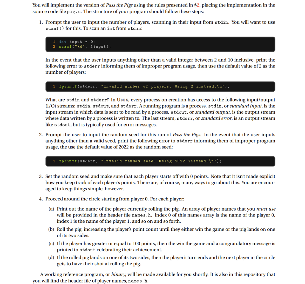 Solved please help me code my assignment in c++ The first | Chegg.com