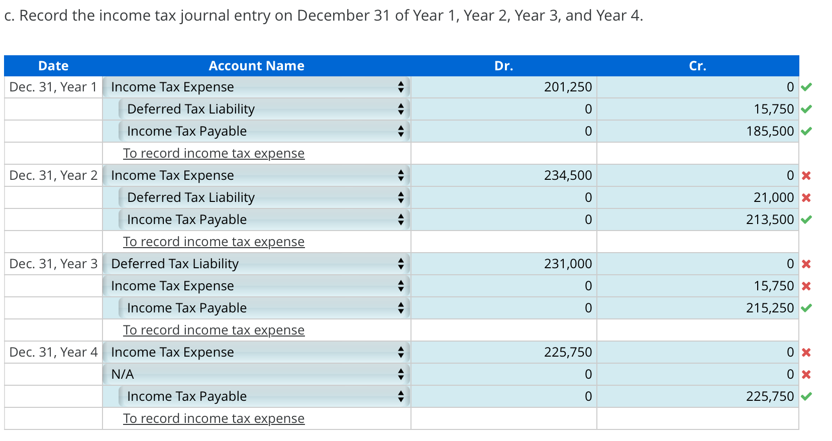 Solved Recording and Reporting Temporary Difference | Chegg.com