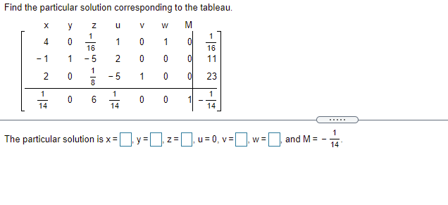 Solved Find the particular solution corresponding to the | Chegg.com