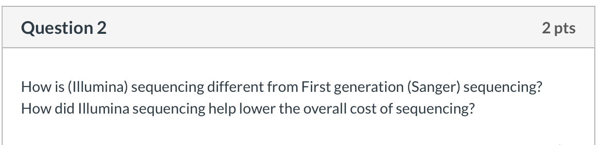 Solved Question 1 2 pts Define metagenomics and describe the | Chegg.com