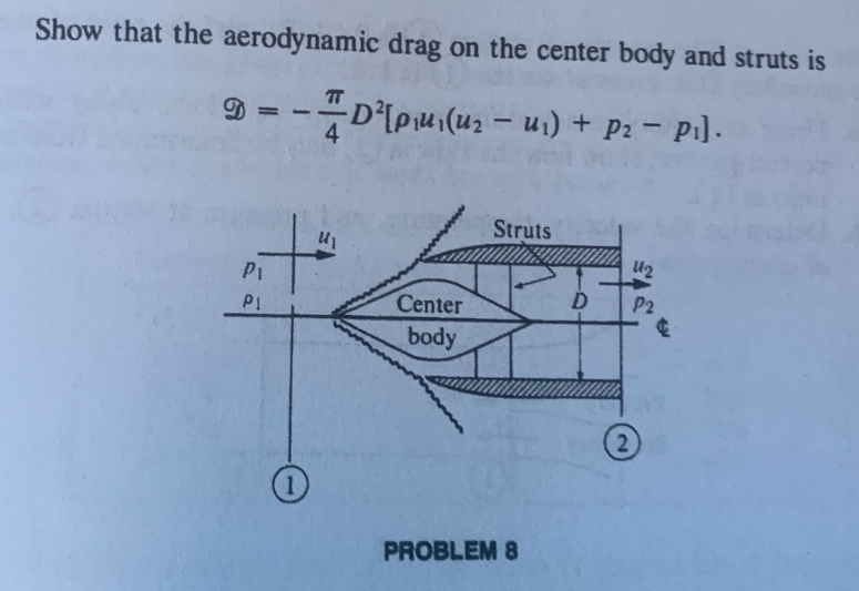 Solved 8. An idealized supersonic ramjet diffuser consists | Chegg.com