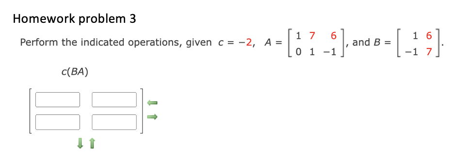 Solved Homework problem 3 Perform the indicated operations, | Chegg.com