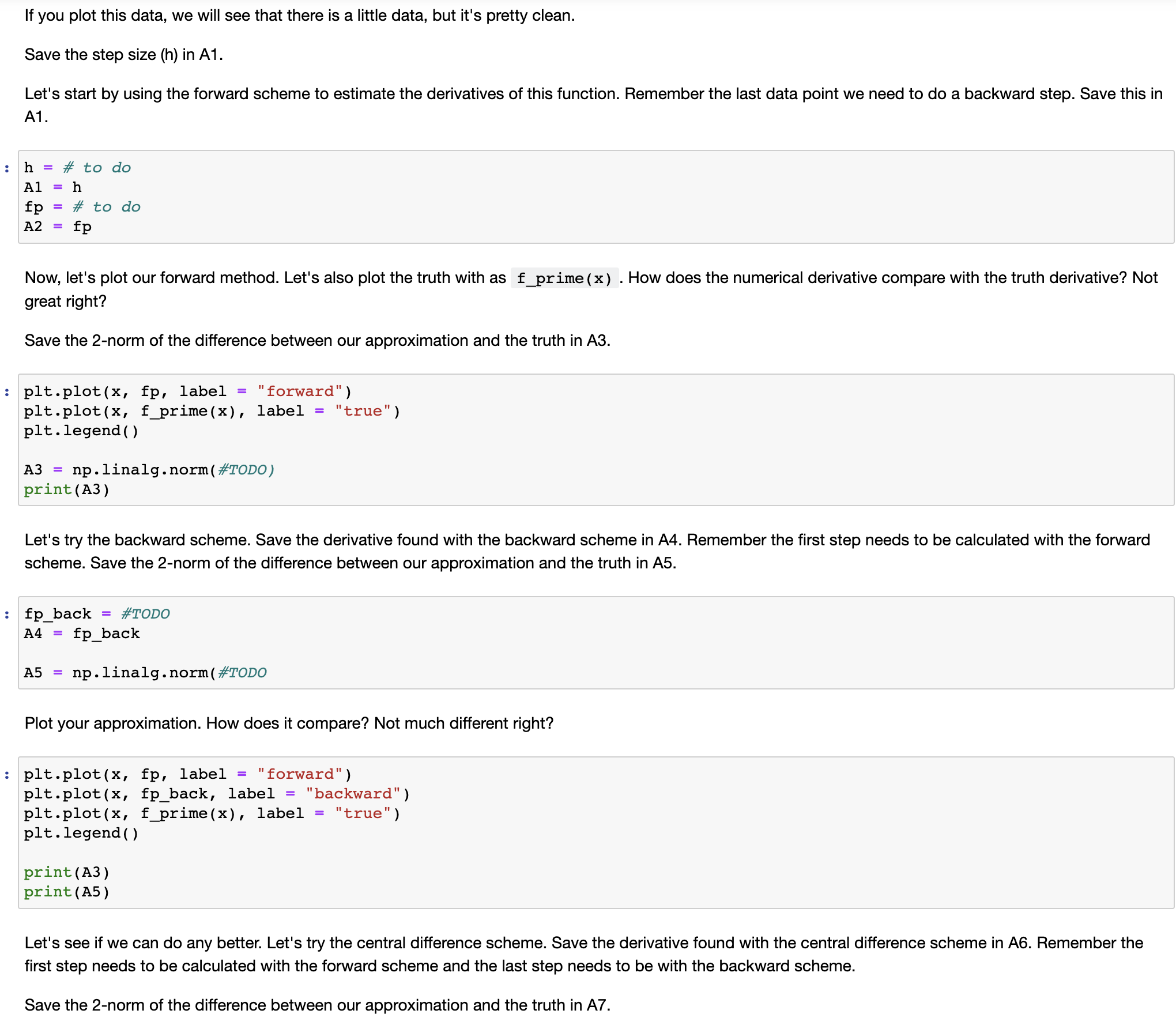 Solved Today we will do some exploring with different | Chegg.com