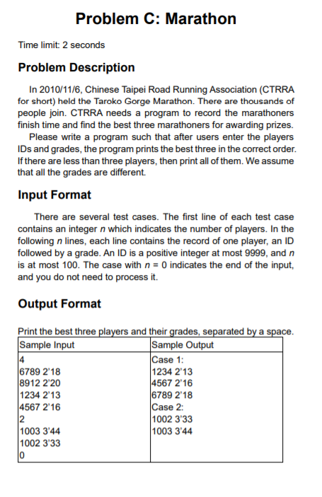 Solved Marapls Help For This Programing Problem In C 