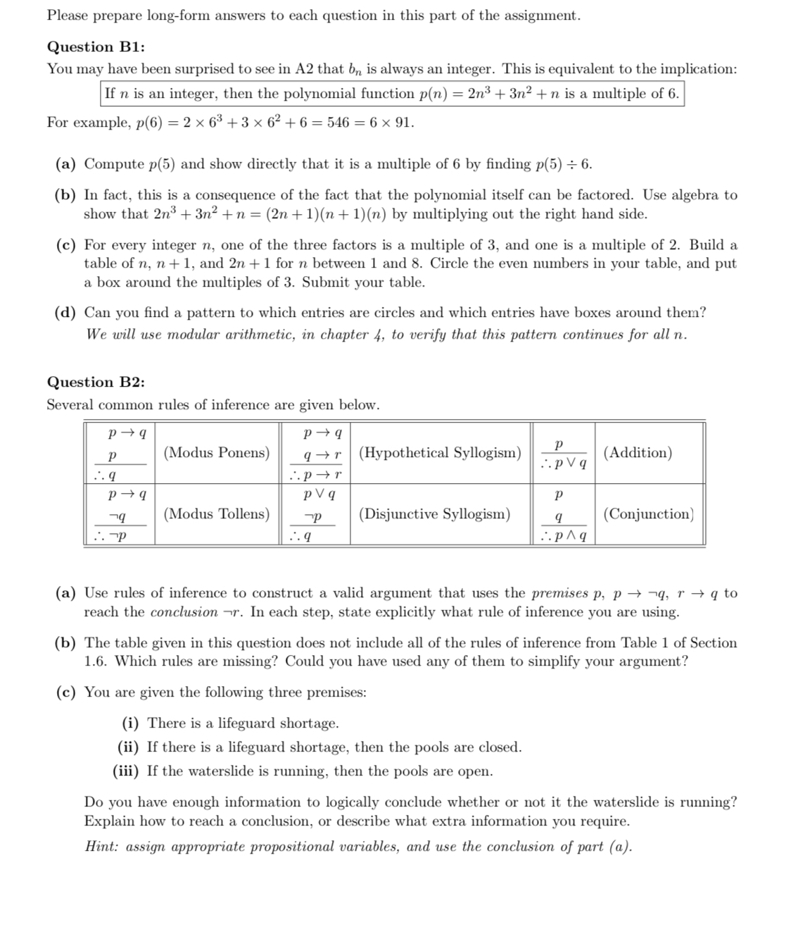 Solved Please prepare long-form answers to each question in | Chegg.com