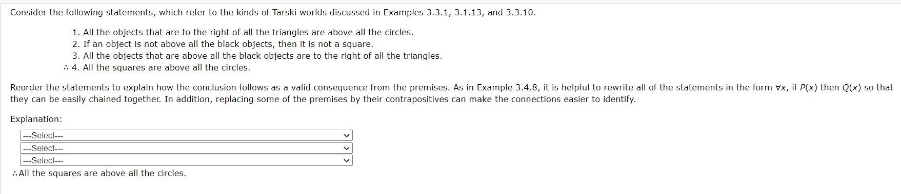 Solved Consider the following statements, which refer to the | Chegg.com