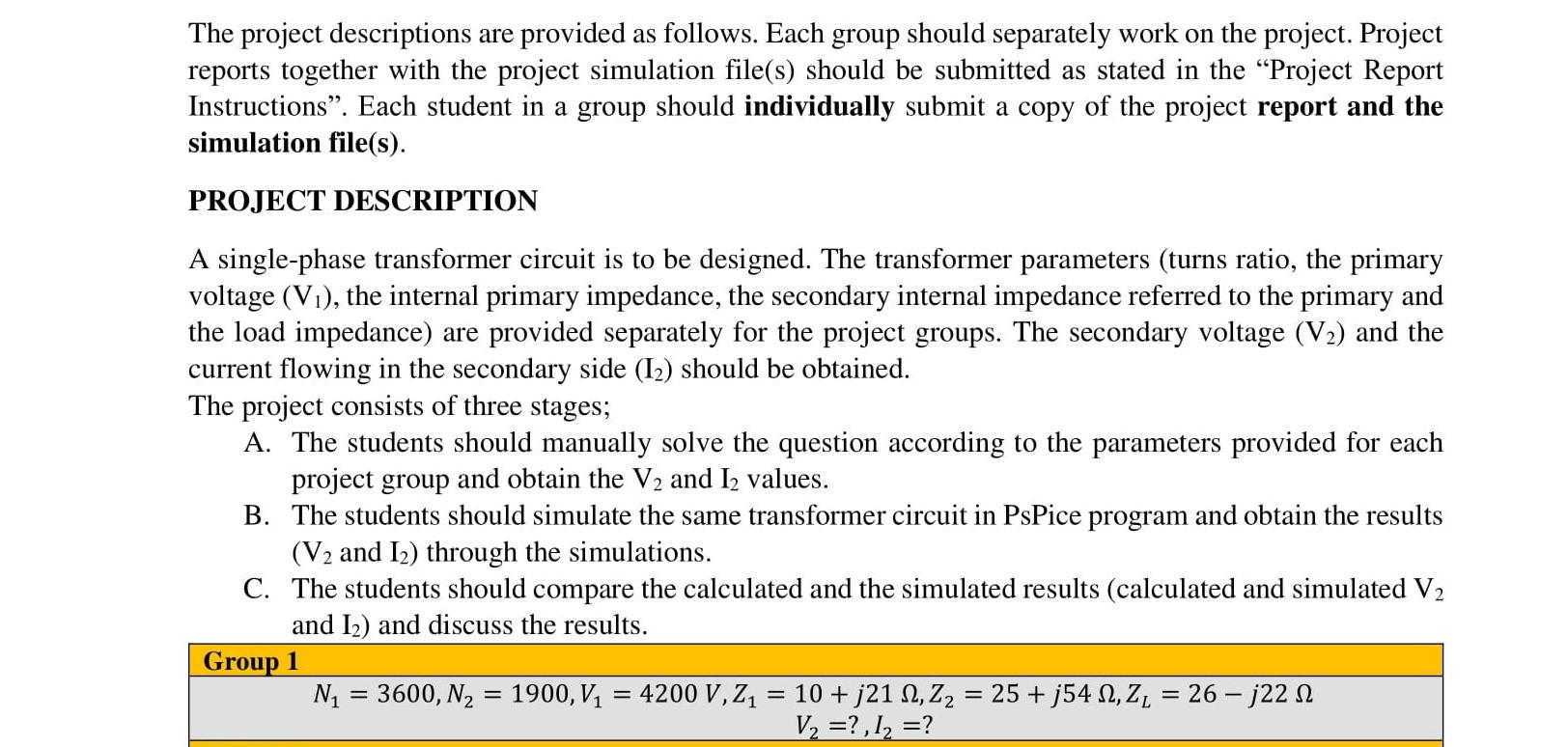 Solved The project descriptions are provided as follows. | Chegg.com