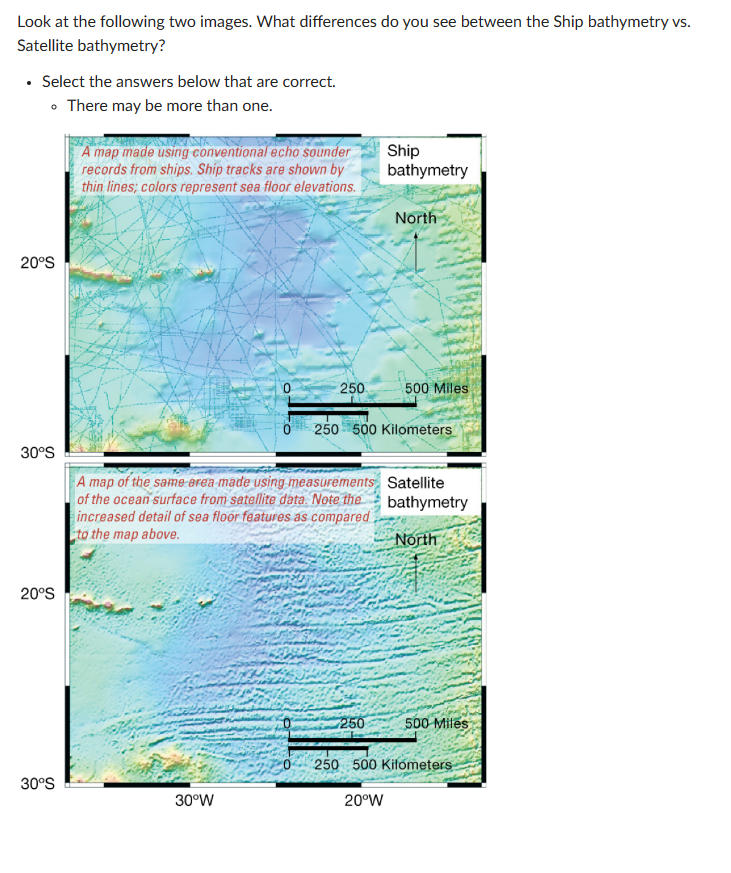 Solved Look at the following two images. What differences do | Chegg.com