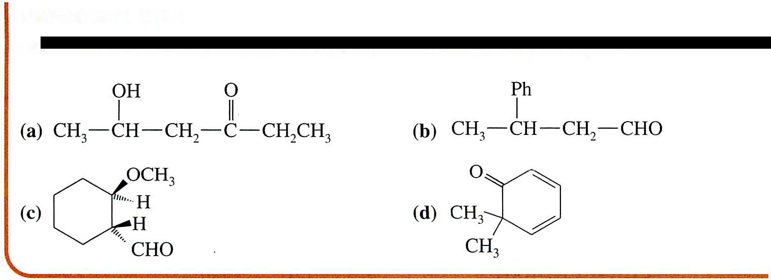 Solved Ph OH | (a) CH3-CH-CH2-C-CH2CH3 (b) CH-CH=CH-CHO (c) | Chegg.com
