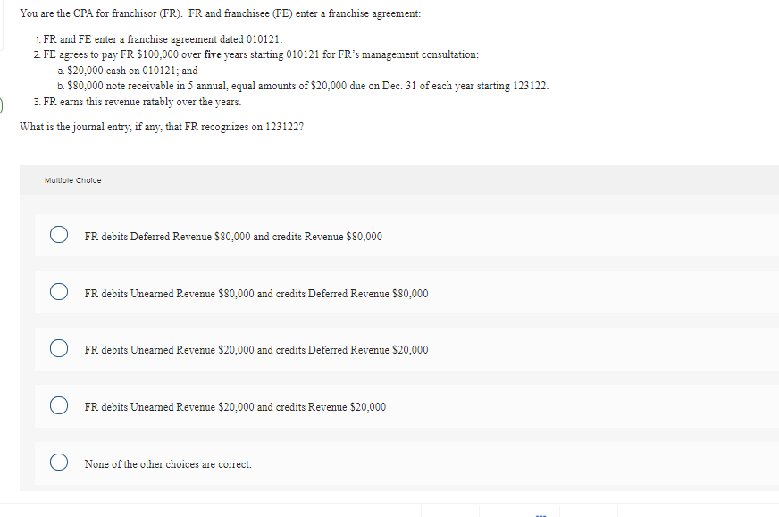 Solved Cou are the CPA for Mr. Passmore's sole | Chegg.com