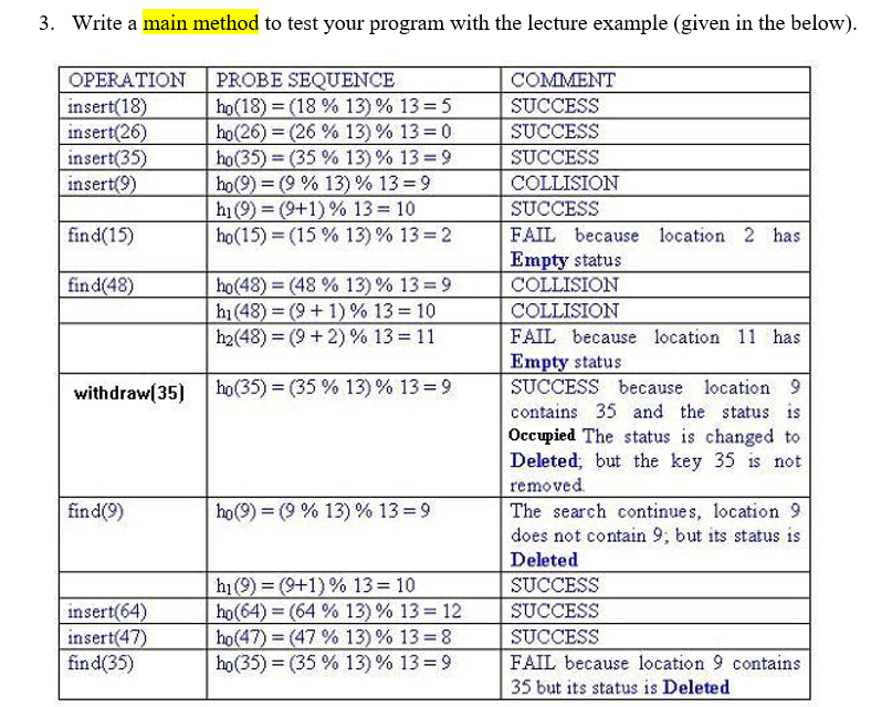 Solved 1. class Entry - this class represents an entry in a | Chegg.com