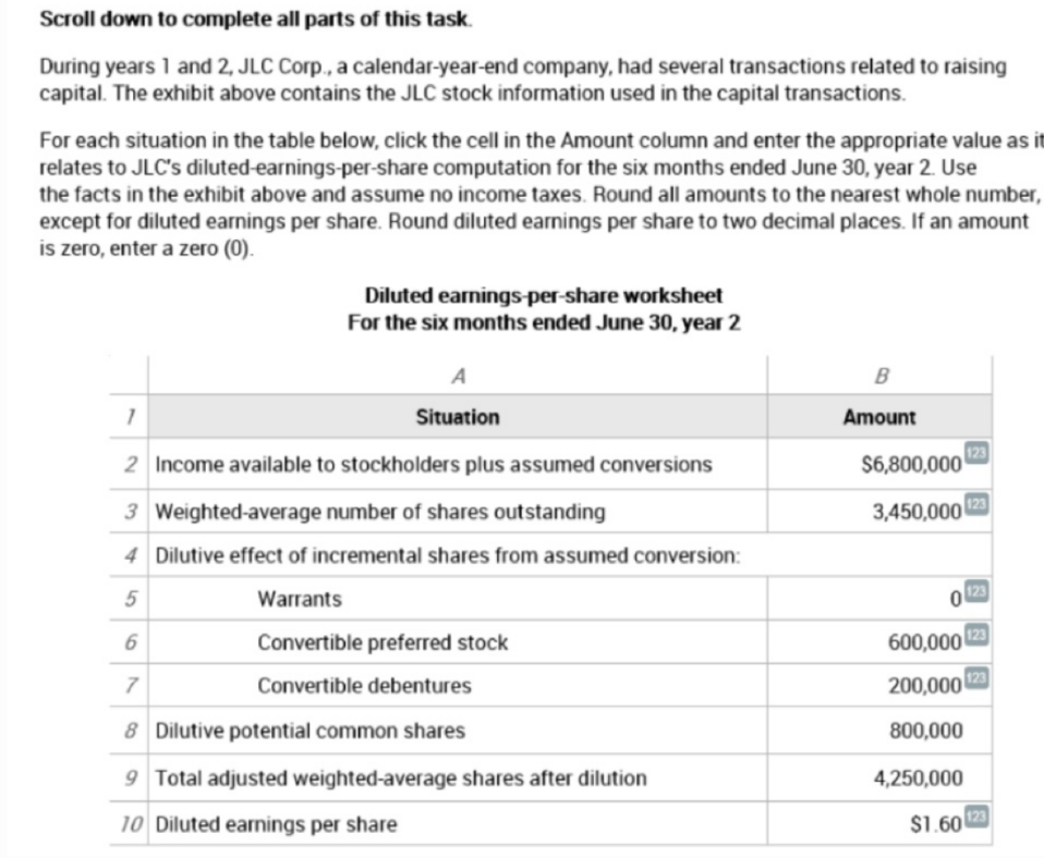 how to get these numbers | Chegg.com
