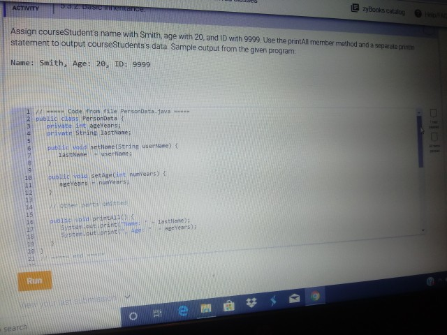 Solved ACTIVITY Books catalog Assign courseStudents name | Chegg.com
