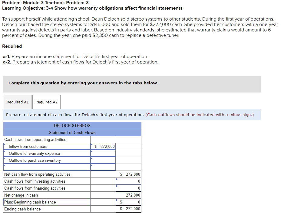 Solved Problem: Module 3 Textbook Problem 3 Learning | Chegg.com