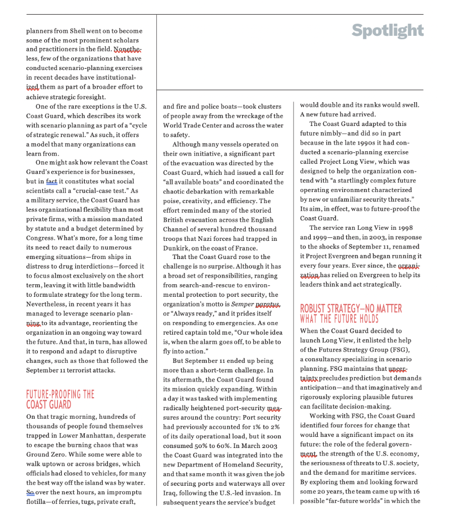 Solved highlight: 1 major finding, 2 strengths and 2 | Chegg.com