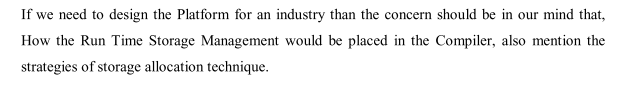 Solved If we need to design the Platform for an industry | Chegg.com