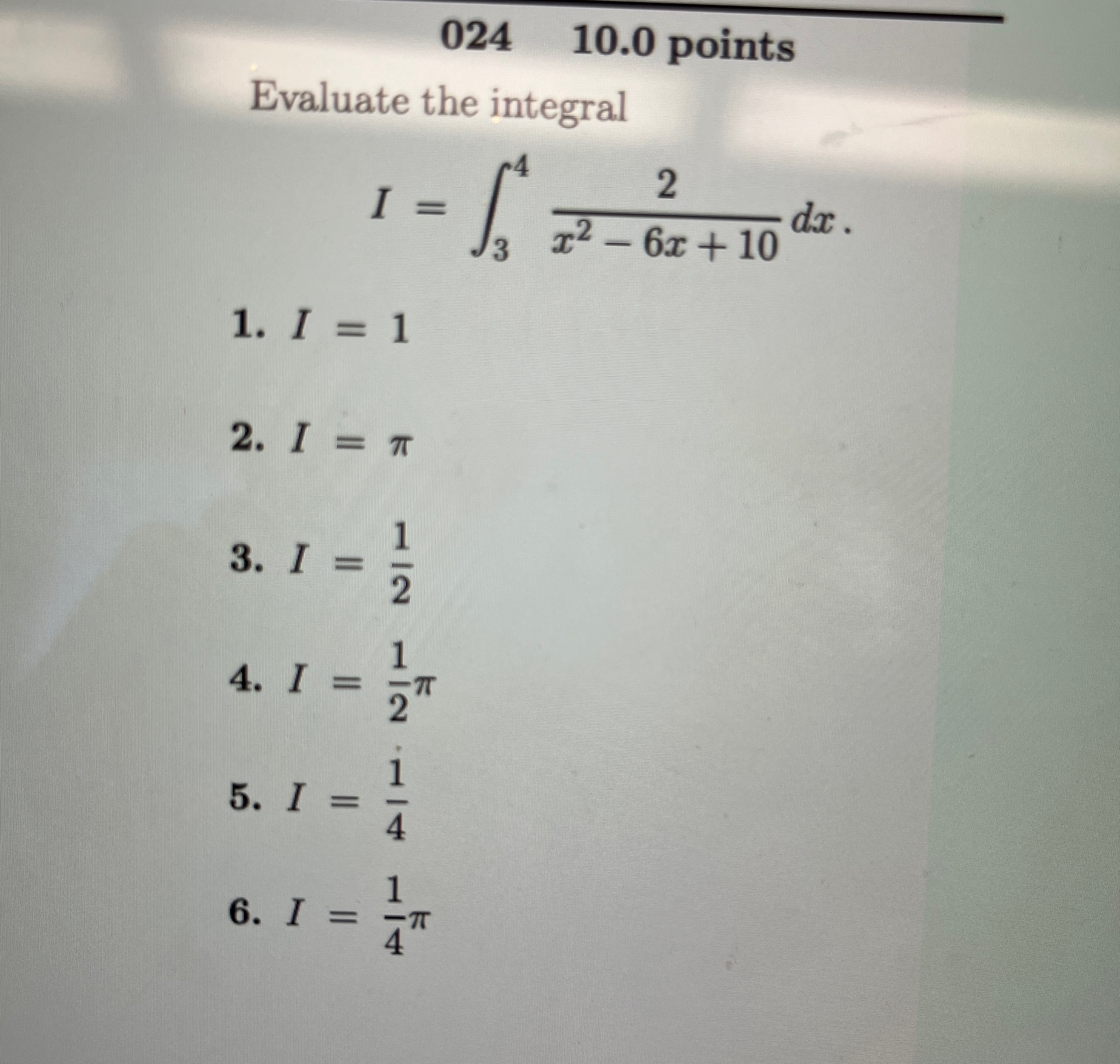 Solved I need help solving this integral please. Thank you! | Chegg.com
