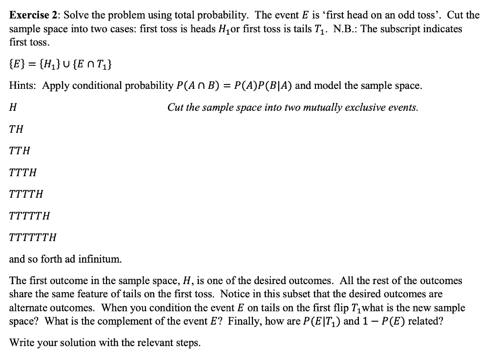 Solved Solve the problem using total probability. The event | Chegg.com