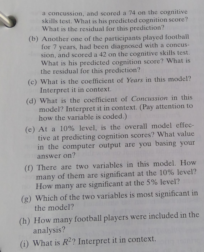 context 10.27 Binary Categorical Variables: | Chegg.com