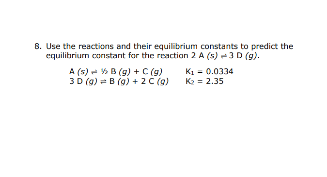 Solved Gaseous sulfur trioxide decomposes into gaseous | Chegg.com