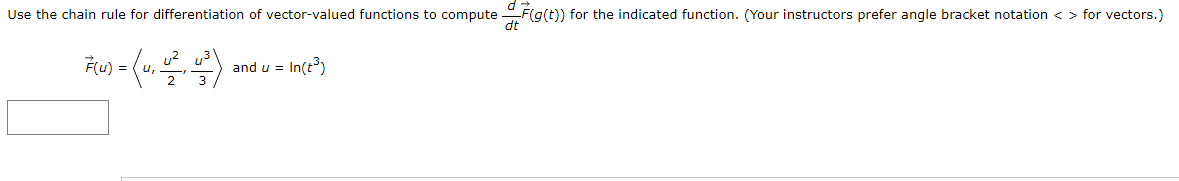 Solved Use the chain rule for differentiation of | Chegg.com