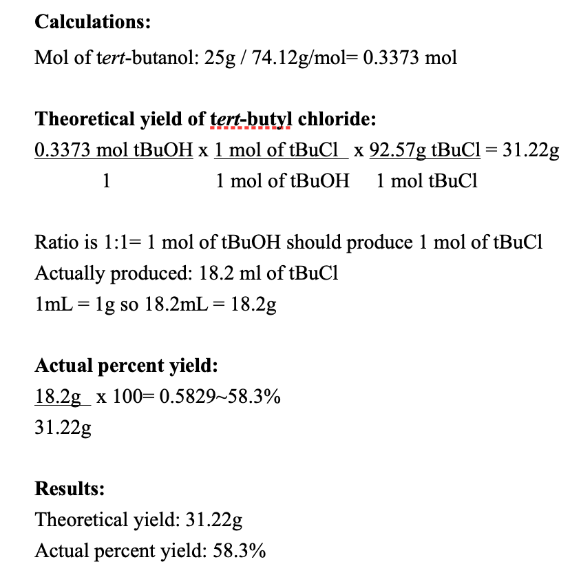 Solved Help me determine the theoretical yield and actual | Chegg.com