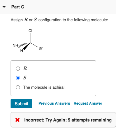 Solved Part A Assign Ror S configurations to the following | Chegg.com