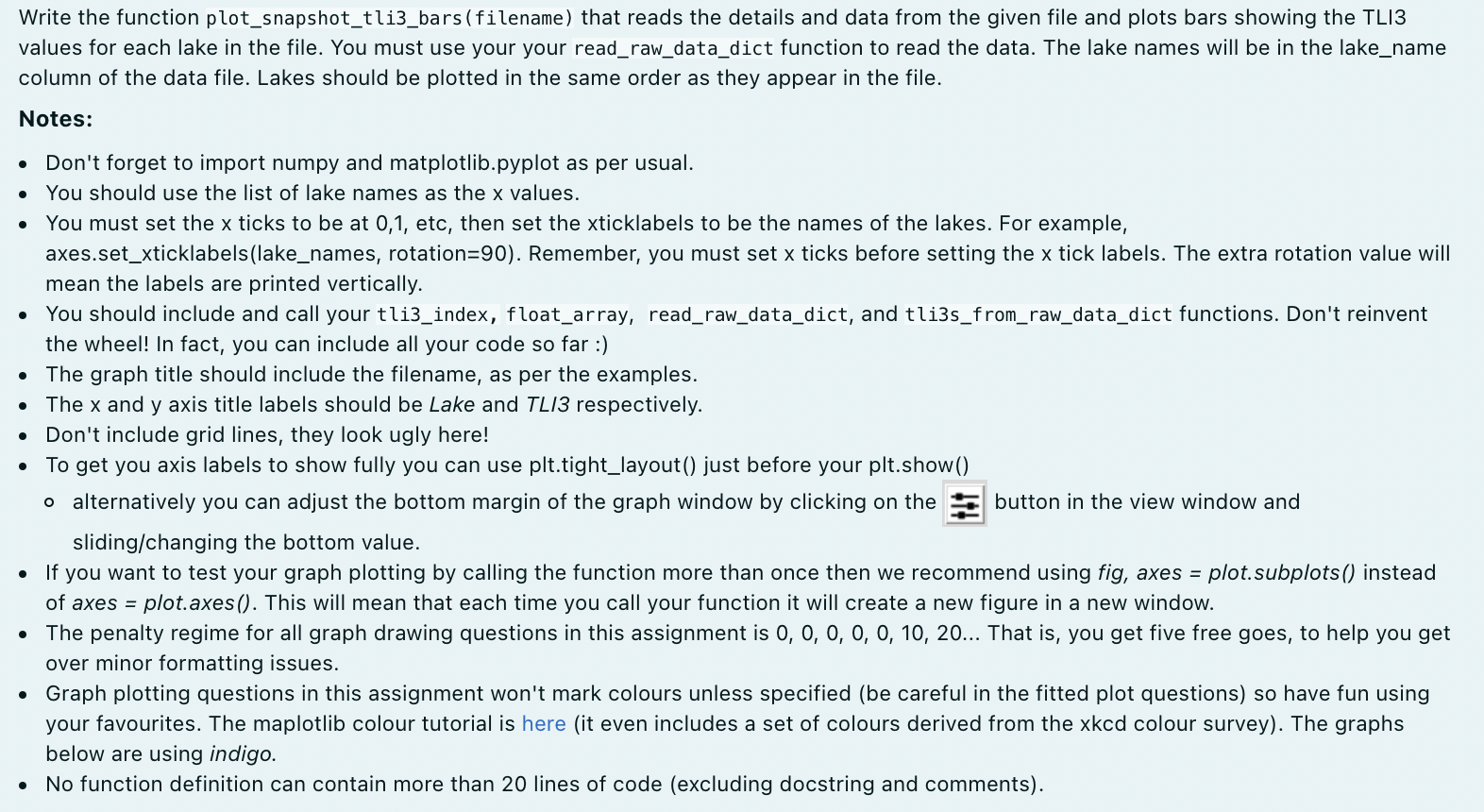 Solved Write the function plot_snapshot_tli3_bars(filename) | Chegg.com