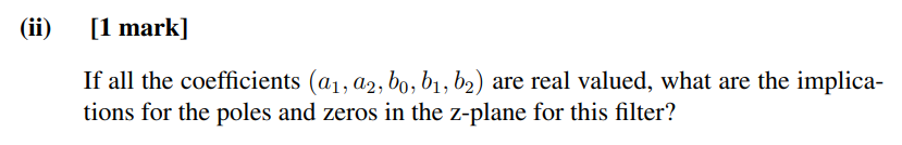 Solved If the biquad filter is implemented on a DSP which | Chegg.com