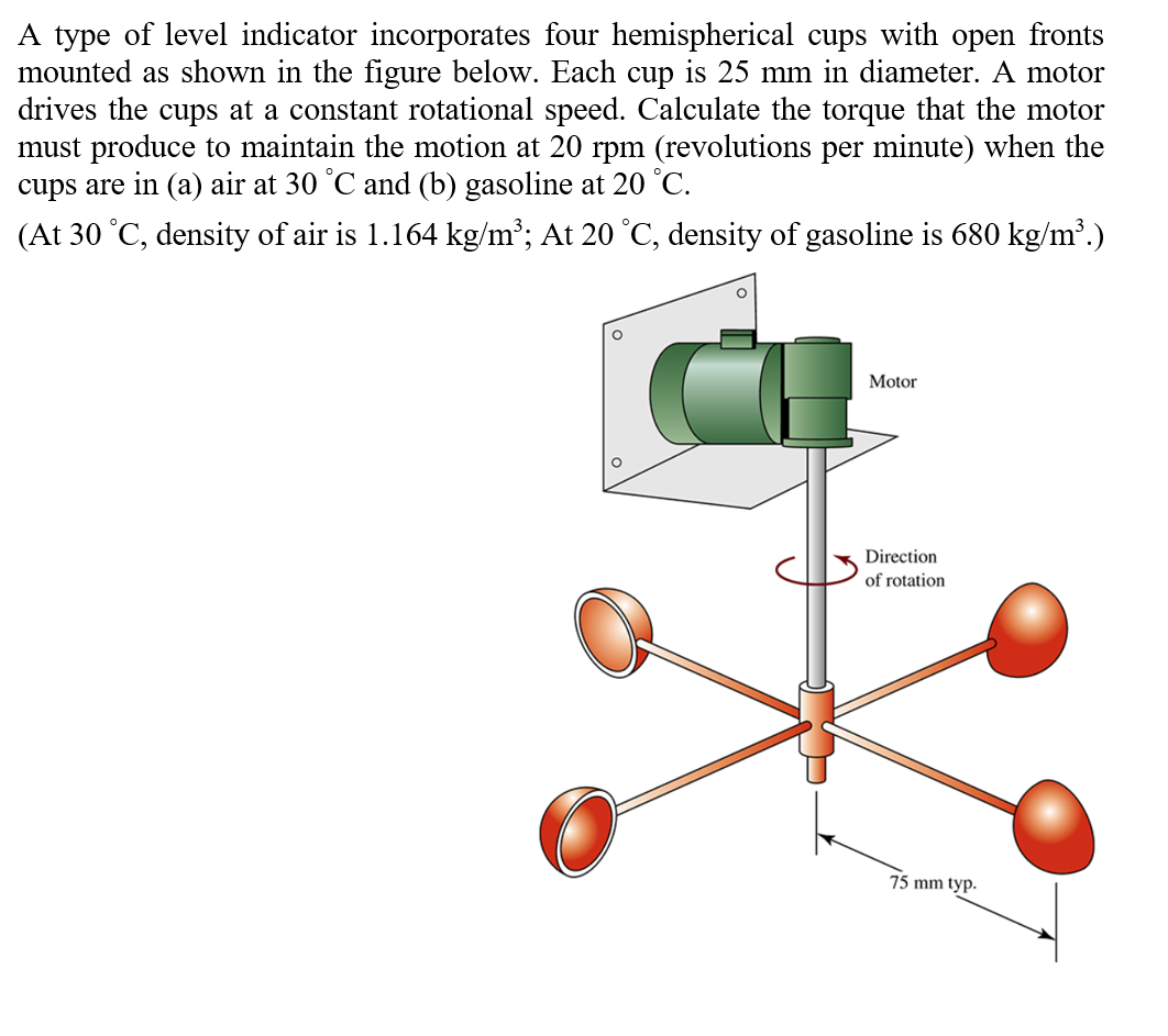 Solved A type of level indicator incorporates four | Chegg.com
