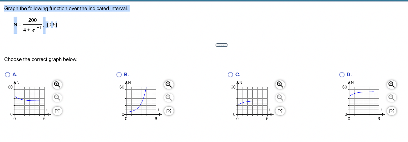 Solved Graph the following function over the indicated | Chegg.com