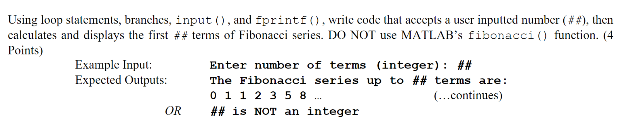 Solved Using Loop Statements Branches Input And 