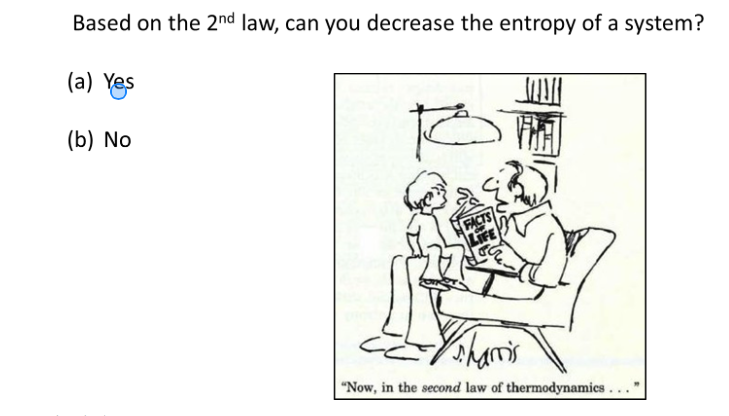 Second Law Of Thermodynamics Comic