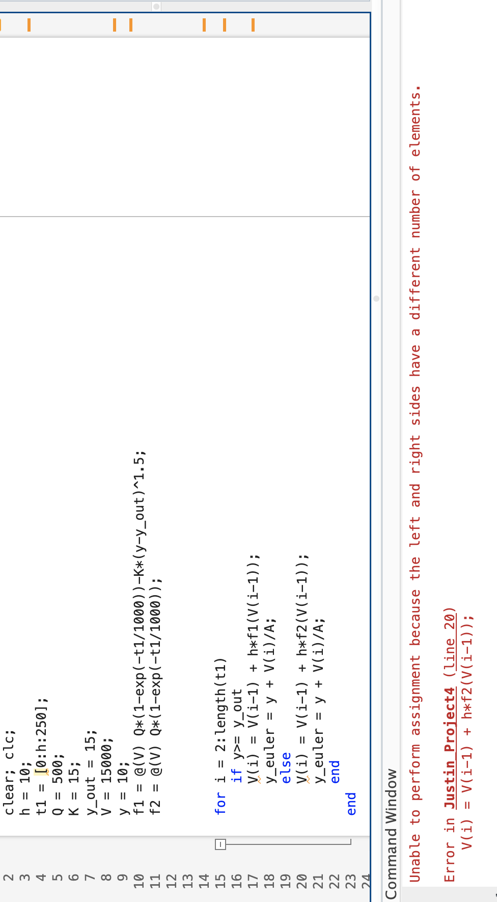 Solved Can someone help me fix this error? I don't see any | Chegg.com