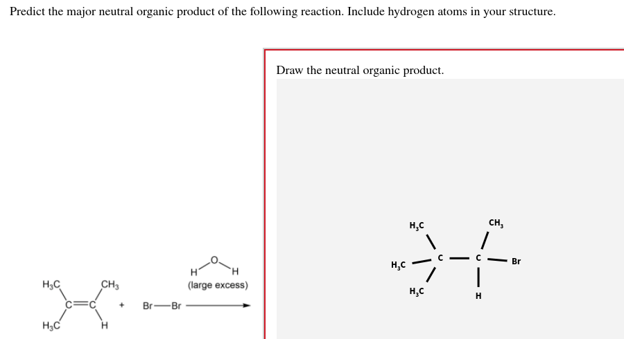 Solved Predict the major neutral organic product of the | Chegg.com