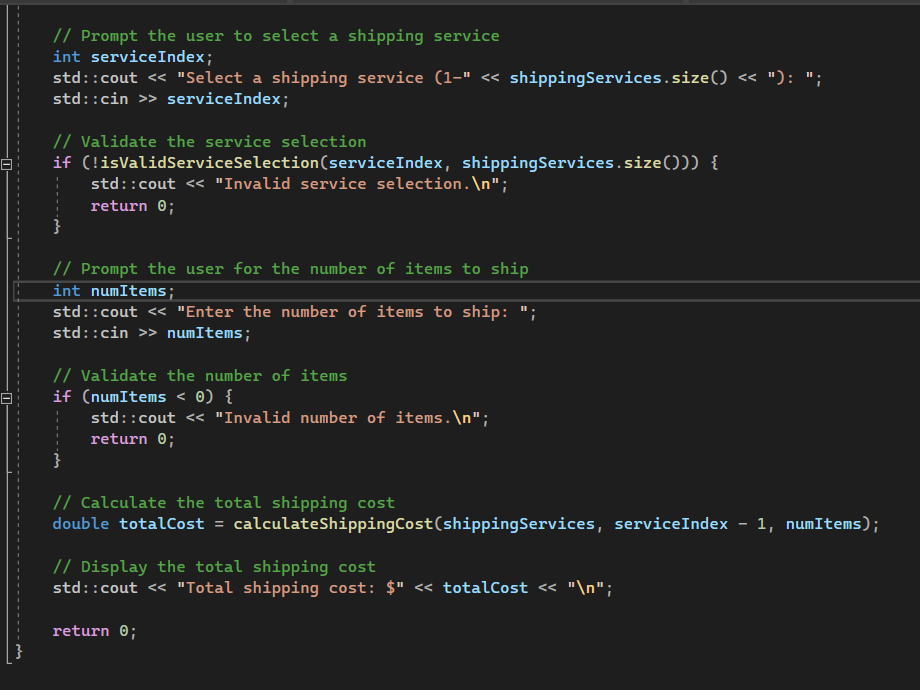 Solved Is there a way to rewrite my code so it doesn't use | Chegg.com