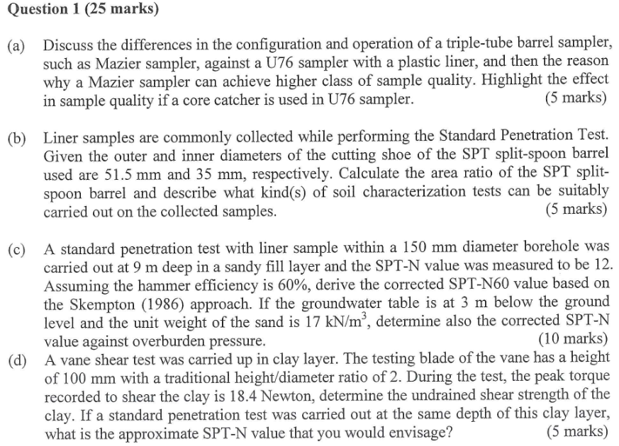 Solved Question 1 (25 ﻿marks)(a) ﻿Discuss the differences in | Chegg.com