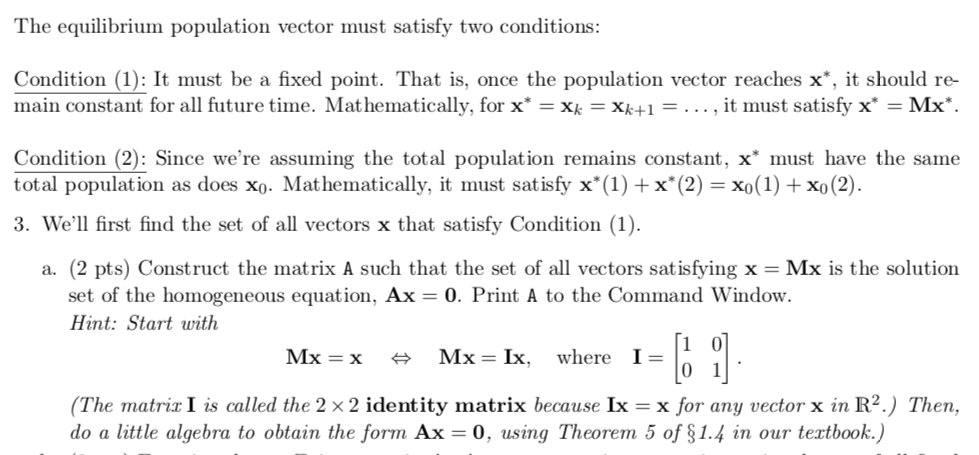 Solved The Matrix X is [10,000,000; 800,000]. This is a | Chegg.com