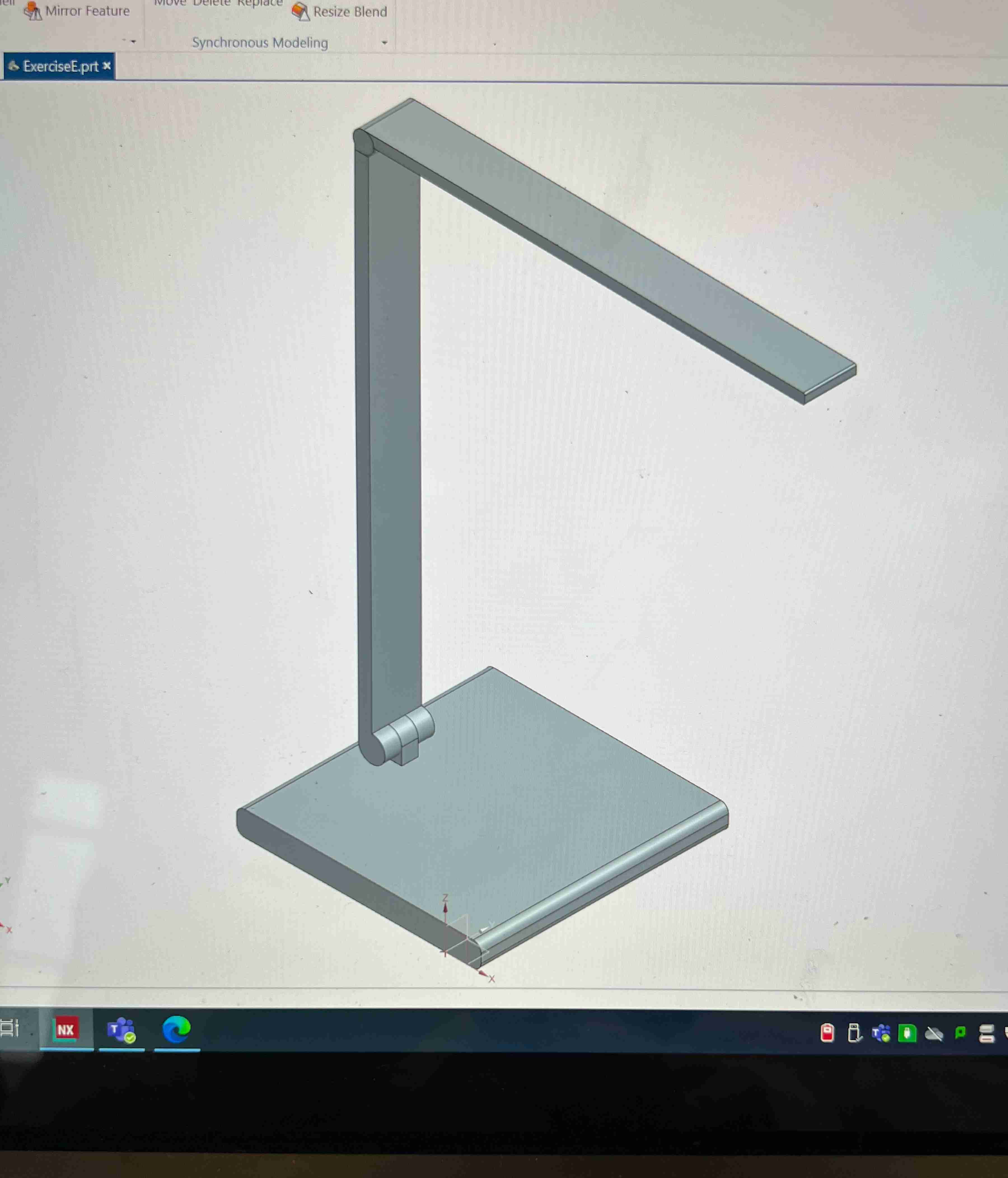 Solved Draw (hand-sketch) ﻿orthographic projection of this | Chegg.com