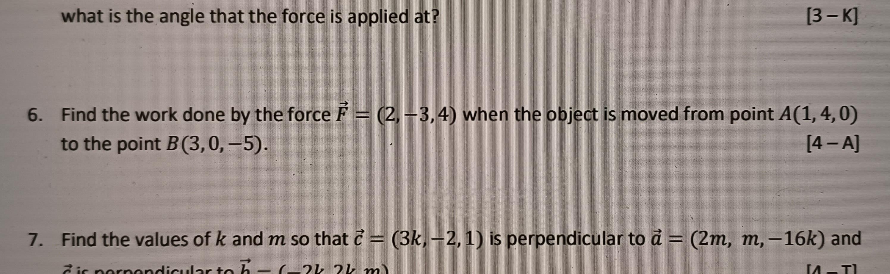 Solved what is the angle that the force is applied at? [3 - | Chegg.com