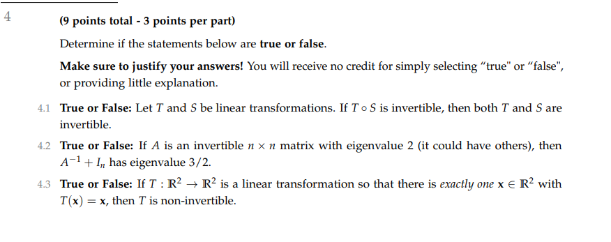 Solved HA 4 (9 points total - 3 points per part) Determine | Chegg.com