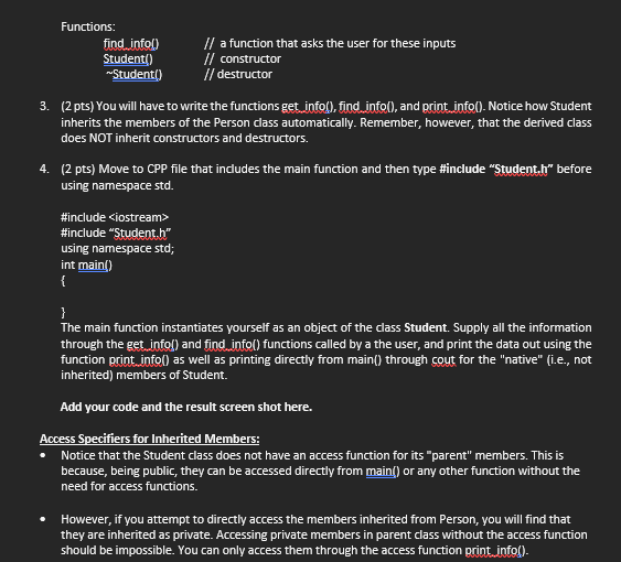Solved The concept of inheritance is another fundamental | Chegg.com