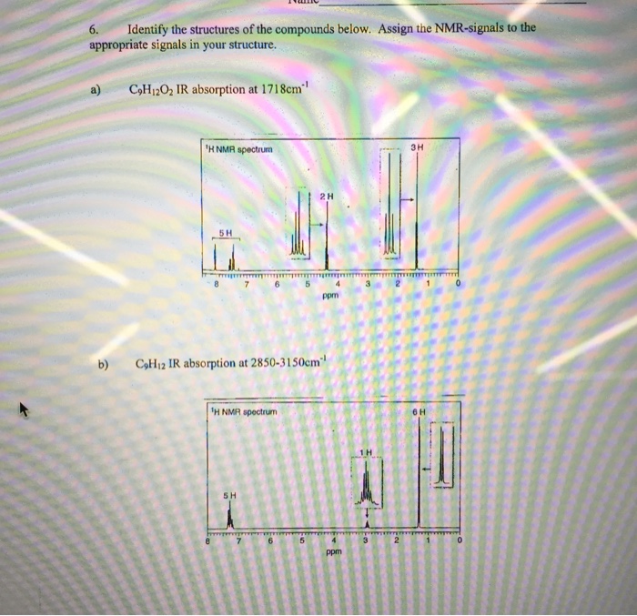 Solved Identify the structures of the compounds below. | Chegg.com