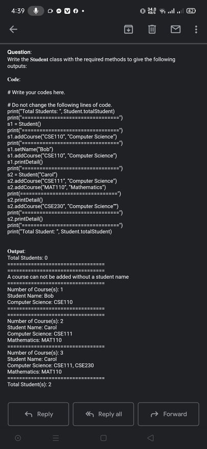 Solved Sir please solve the problem in python 3 and paste | Chegg.com